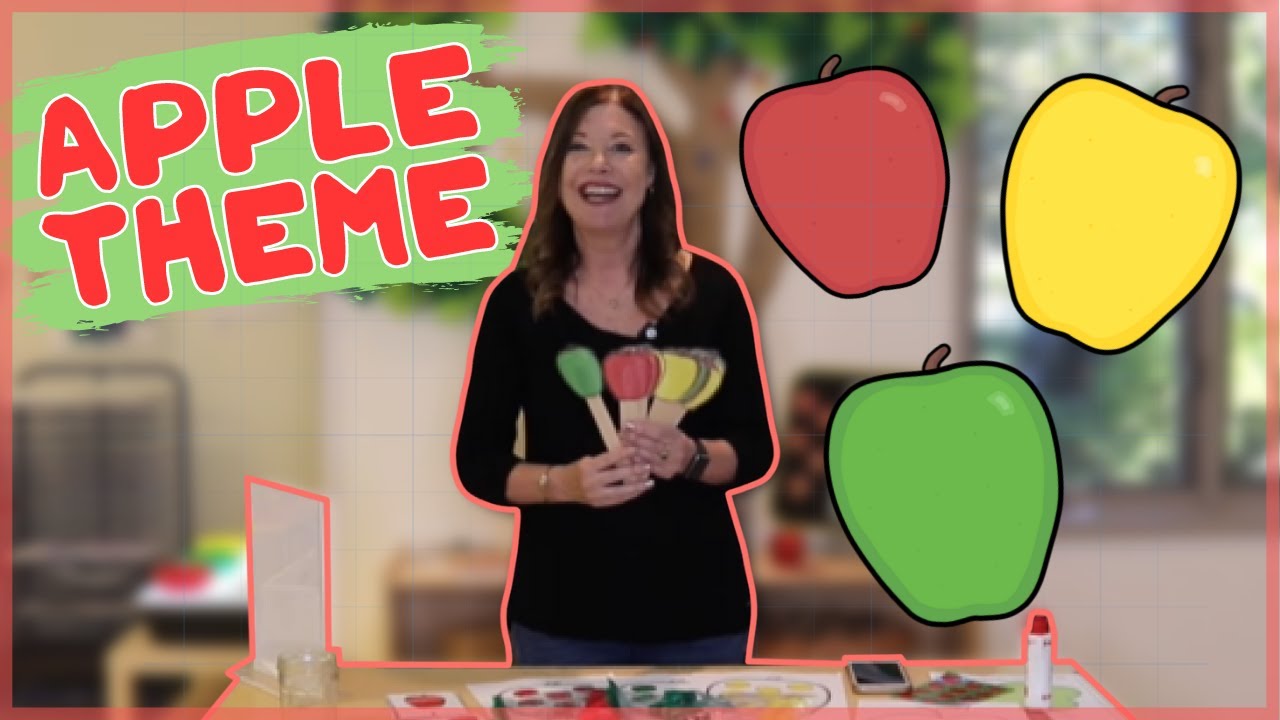 Toddler and Preschool Apple Theme - YouTube