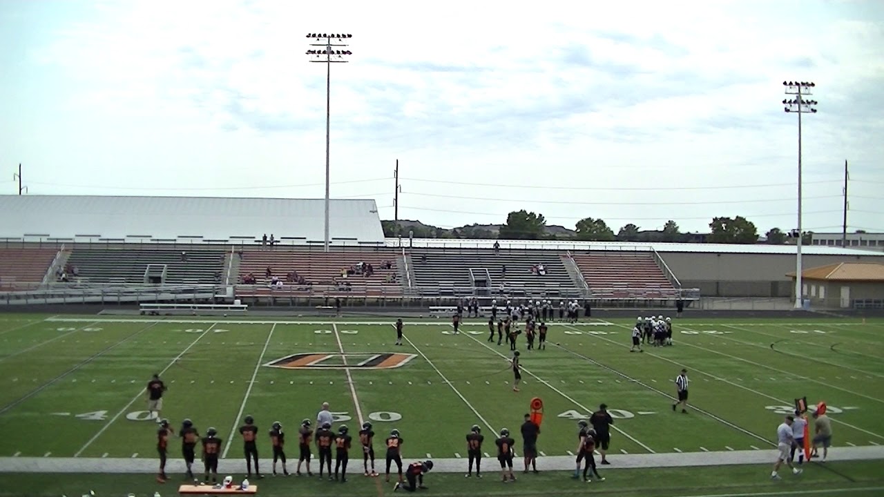 Osseo Football Association 8th Grade 2017 Game 1a - YouTube