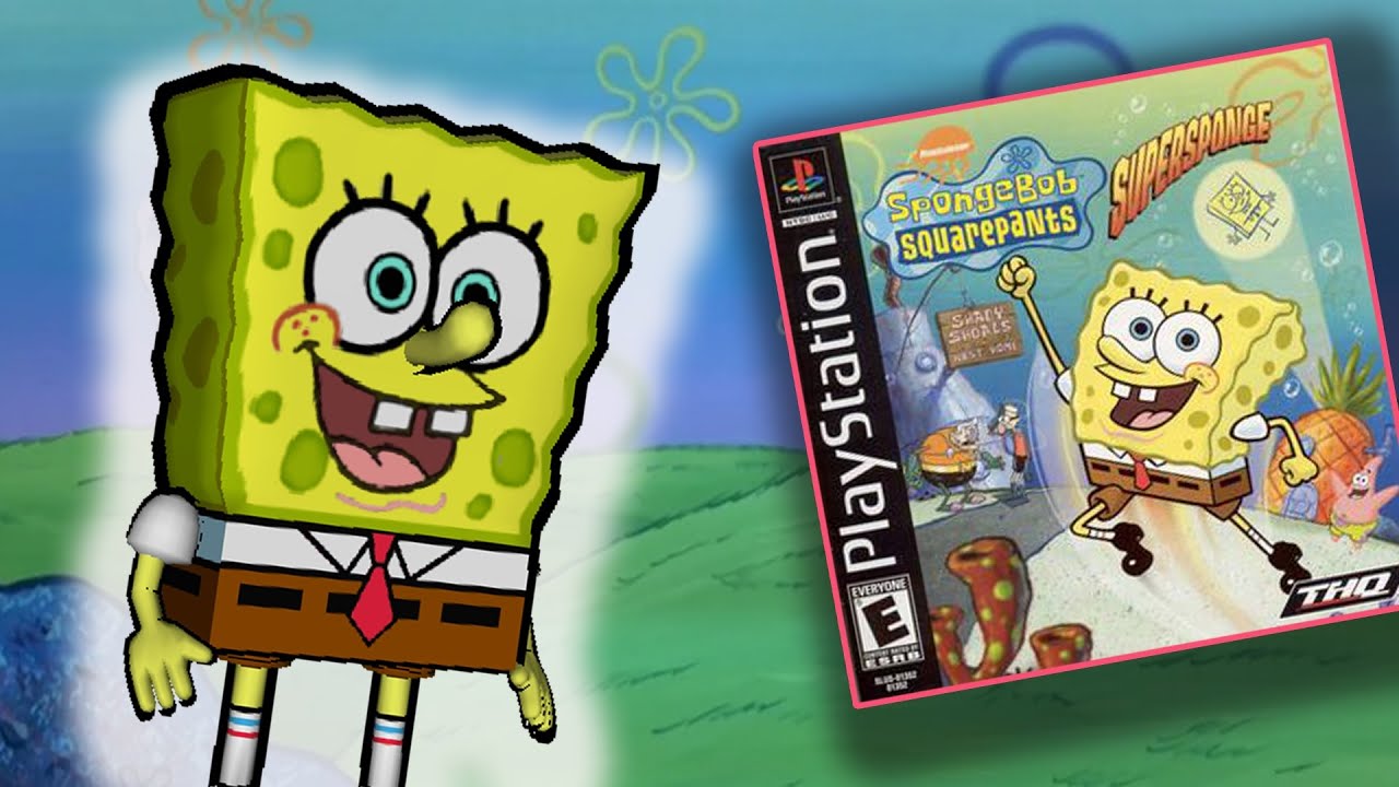 The Forgotten SpongeBob Game for The PS1 - YouTube
