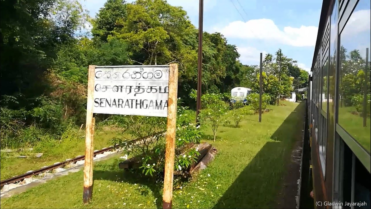 Yaal Devi Express Train (Class M11) crossing with Uttara Devi Intercity ...
