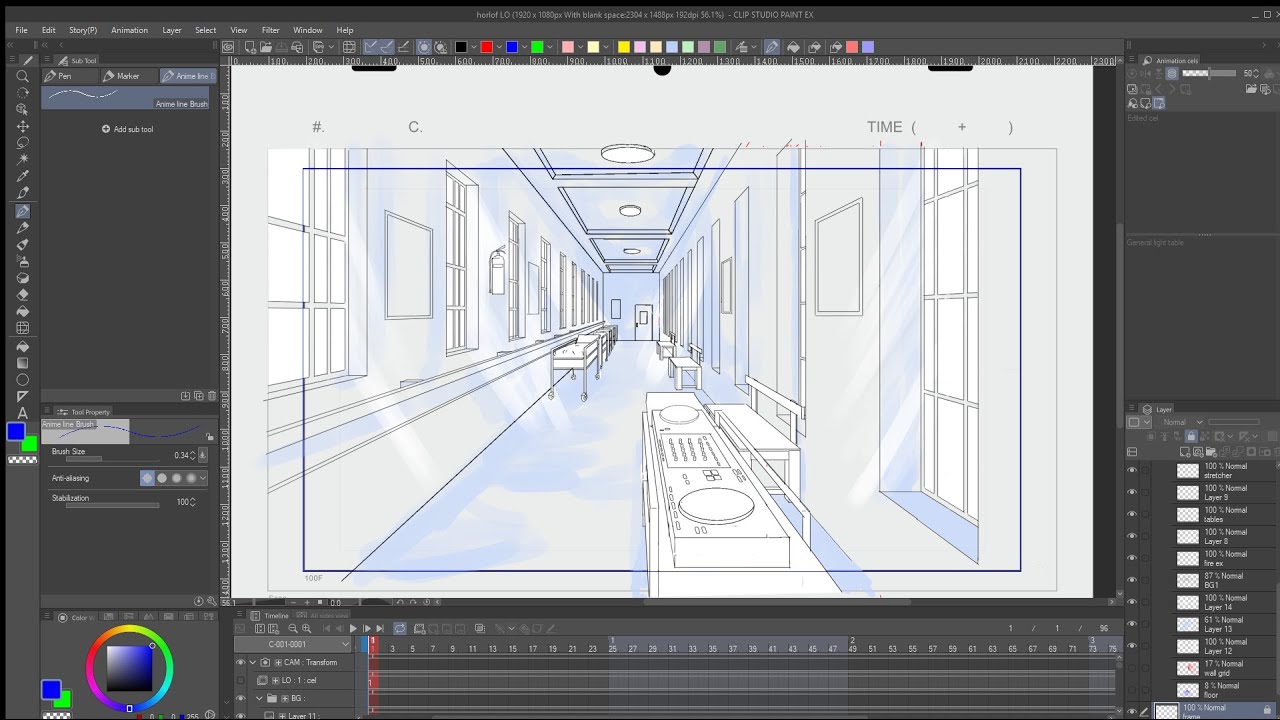 learning how to animate | perspective and Layouts - YouTube