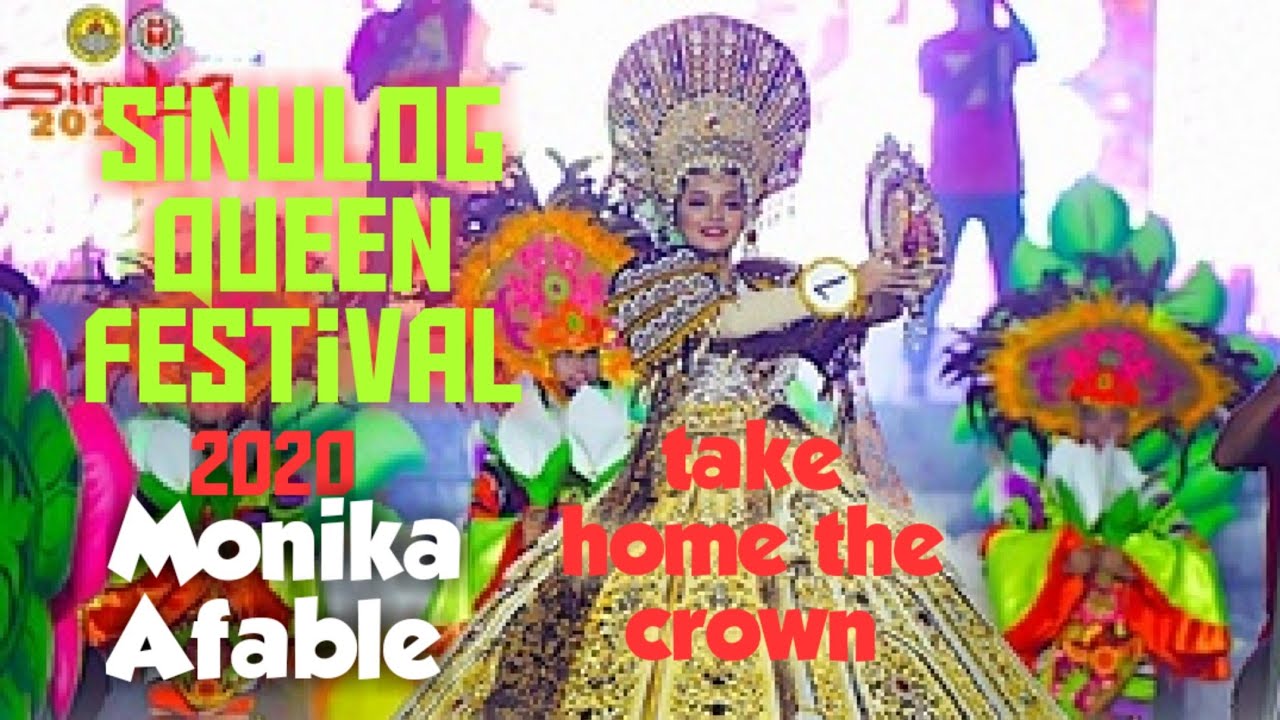 Monika Afable Sinulog Queen Festival 2020 - YouTube