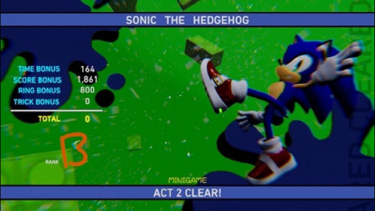 Dreams PS5 | Sonic Overload | Minigame 2: GREEN Speedrun (32.86) - YouTube