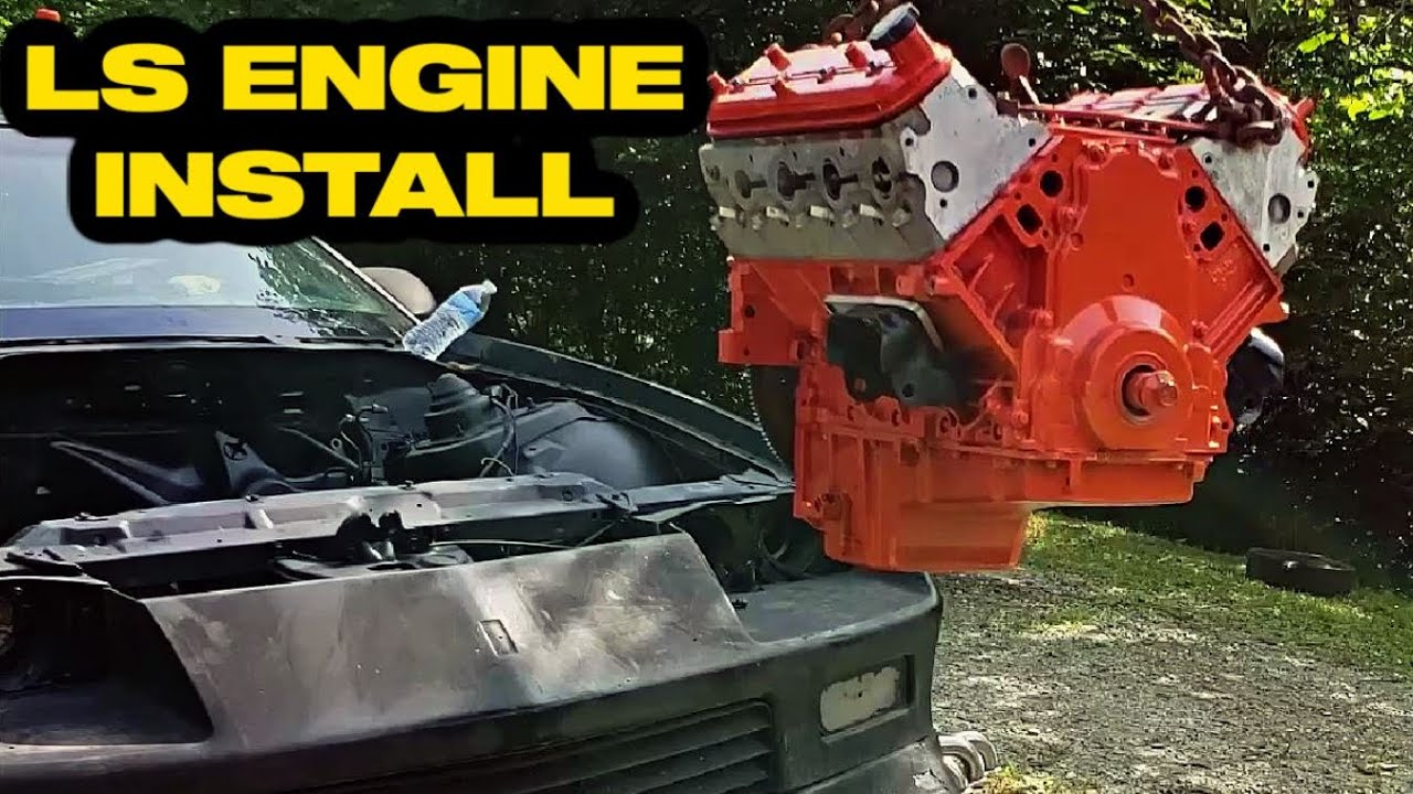 Installing A LS Into A 3 Gen Camaro - Will It Fit? - YouTube