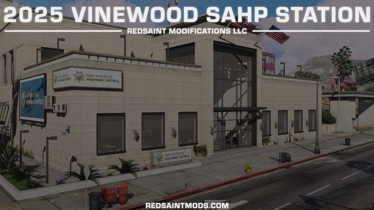 [MLO] 2025 Vinewood SAHP Station | GTA5 Showcase - YouTube
