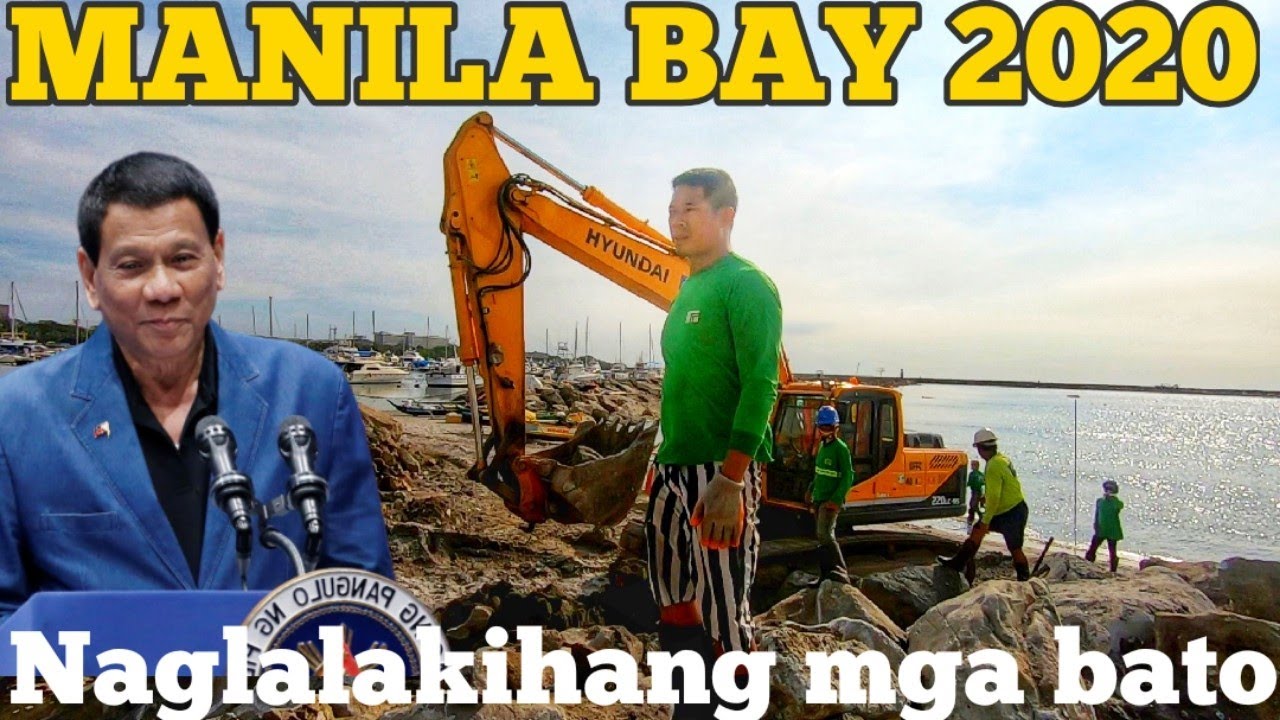 NAGLALAKIHANG BATO NAKAHARANG / MANILA BAY UPDATE 2020 - YouTube