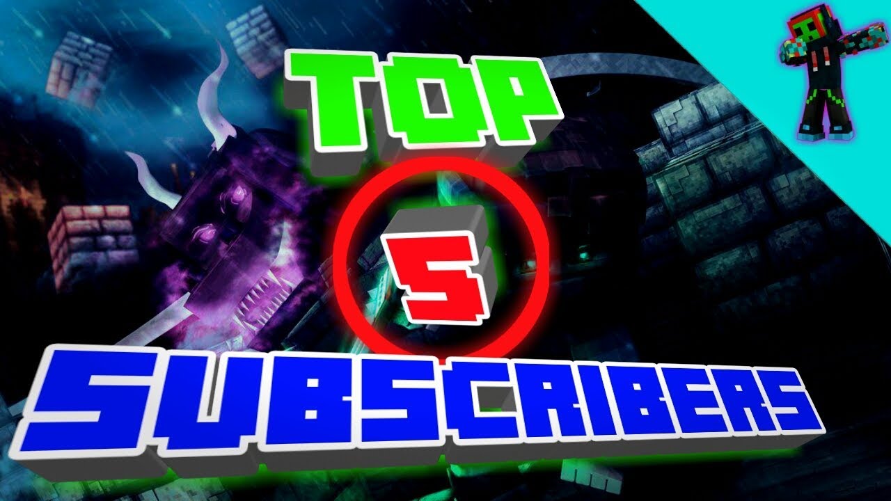[Top 5] Top 5 Subscribers - YouTube