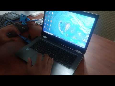 Laptop without Ethernet port. No problem get an Usb to Ethernet adaptor ...