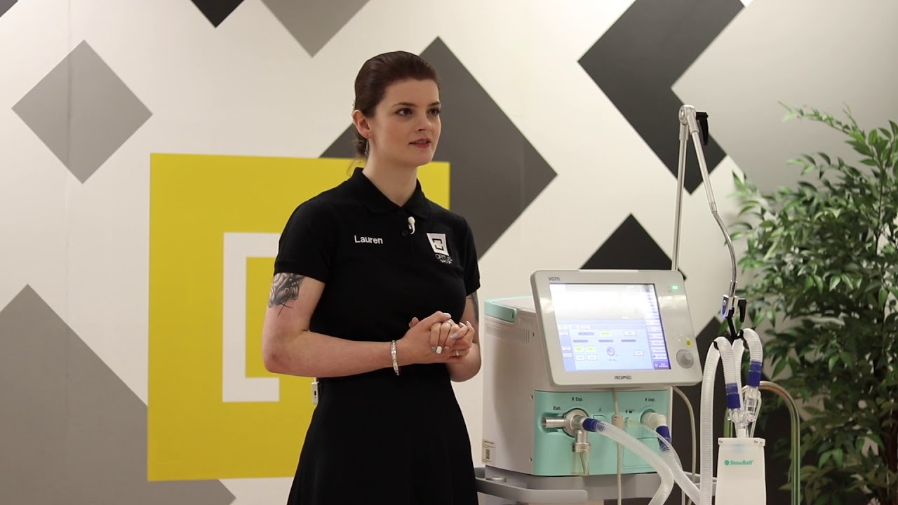 An overview of the VG70 ventilator. - YouTube