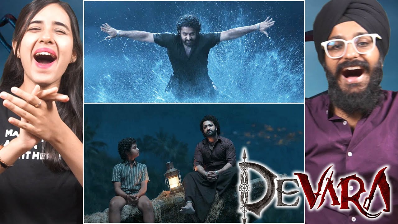 DEVARA MASS JR NTR MASS INTRO SCENE REACTION | Parbrahm Singh - YouTube