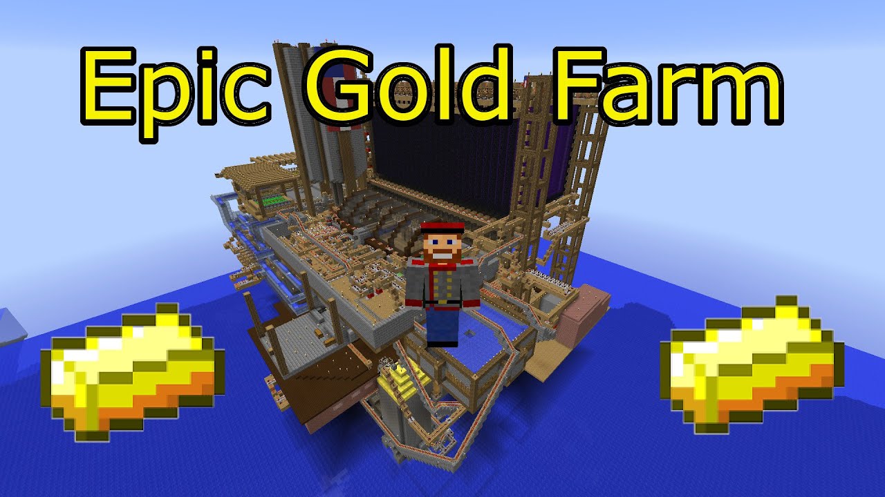 Gold Factory - Minecraft Over-Engineered - YouTube