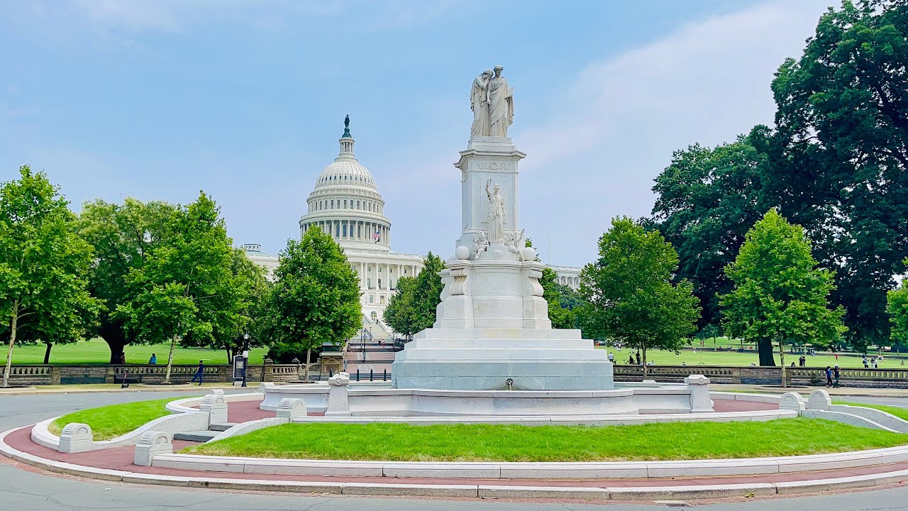 Drive to US Capitol, Washington DC - YouTube