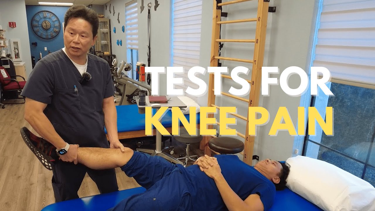 What’s Causing Your Knee Pain? Try These Tests| Level Up with Dr. Lu ...