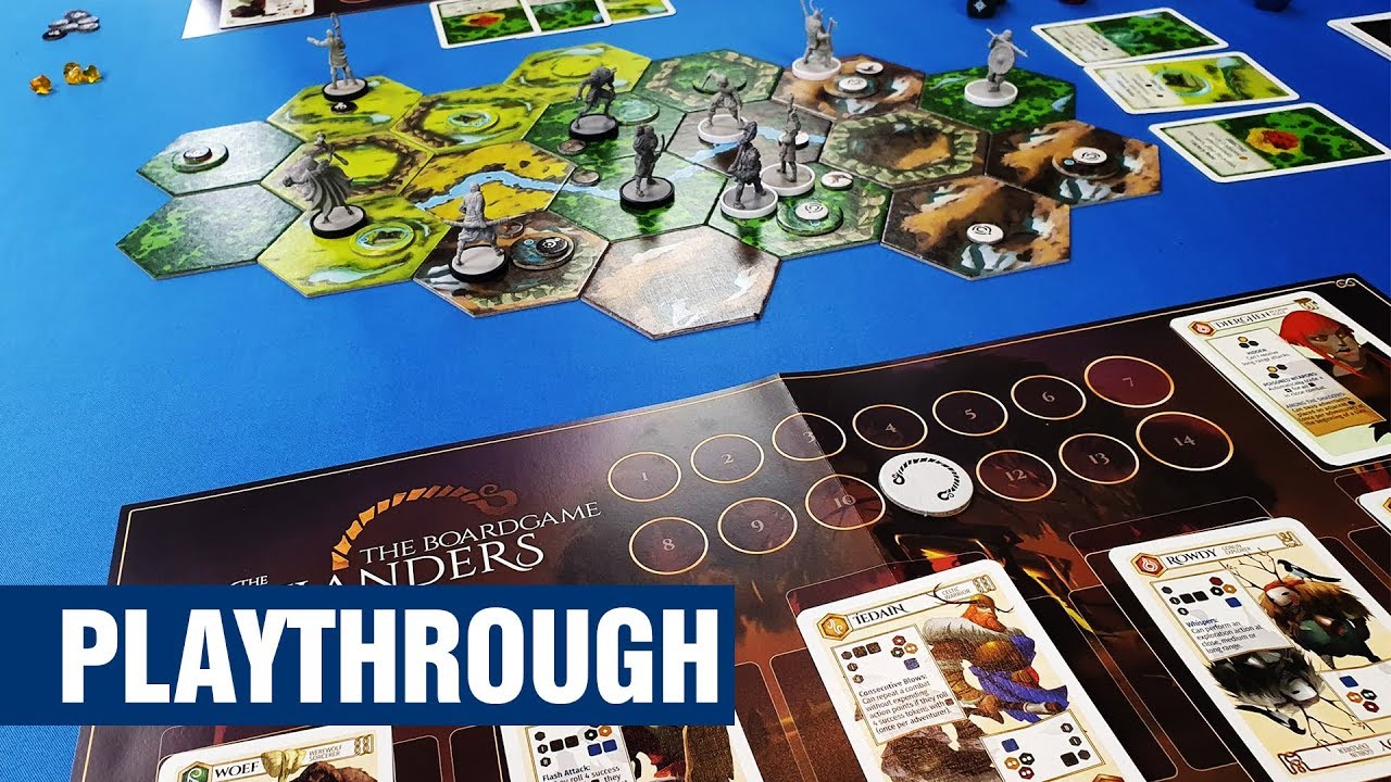 The Waylanders Board Game - Playthrough - YouTube