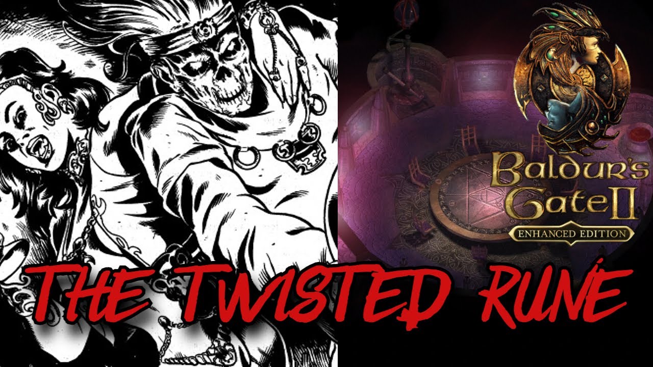 Baldur's Gate 2 - The Twisted Rune Hideout - Solo Mage/Thief - YouTube