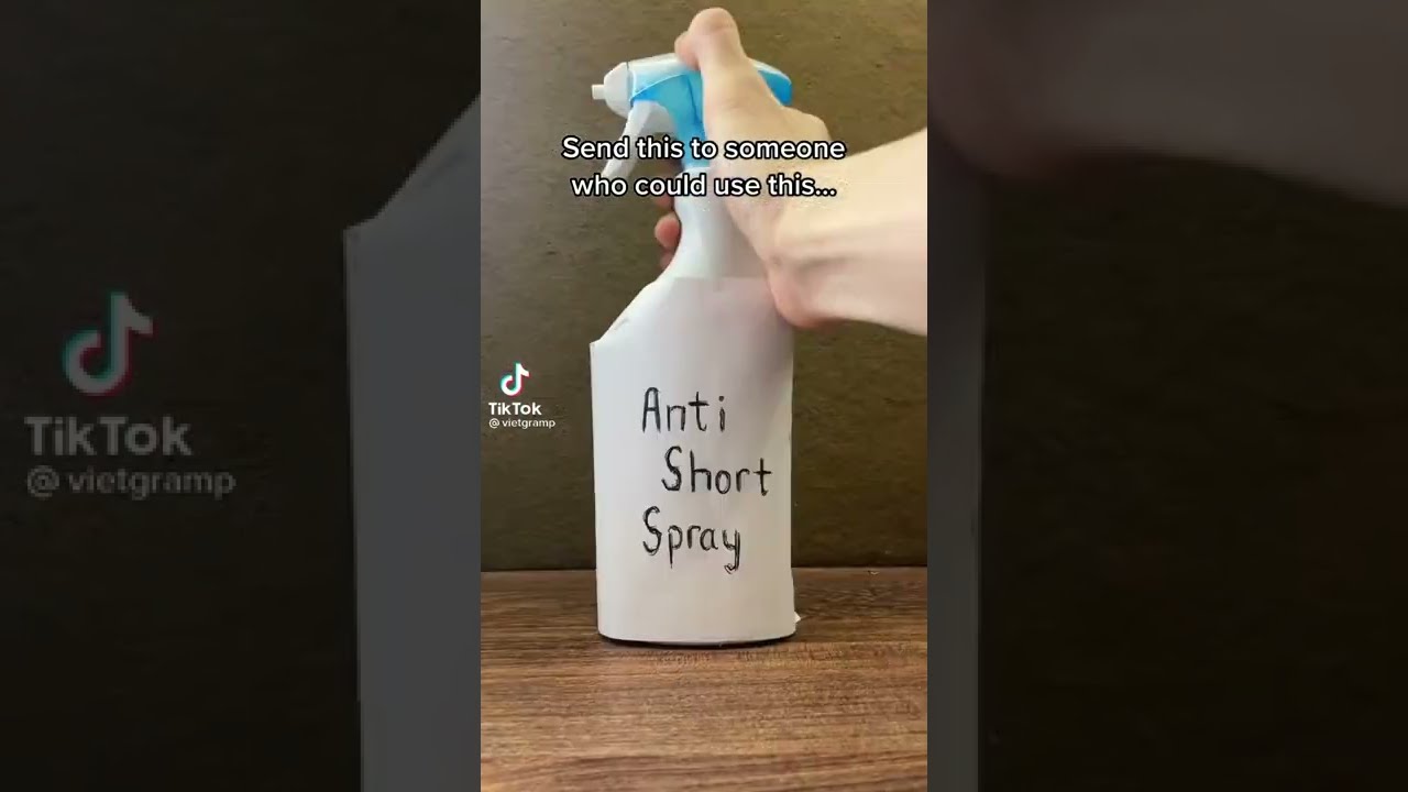 Anti Short Spray [鹵 💨] :D - YouTube