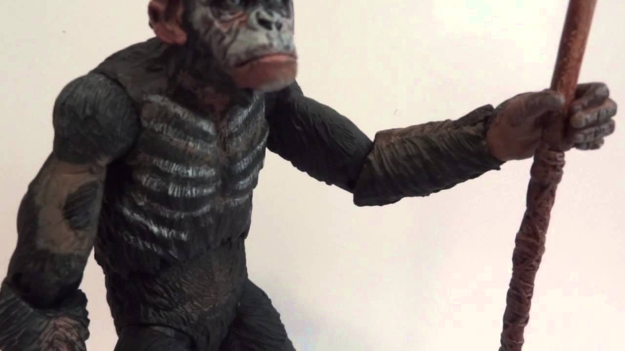 NECA Dawn of the plant of the apes koba figure - YouTube