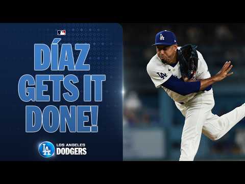 Edwin Díaz SECURES THE SAVE in his return from the IL! 🎺🔥(First appearance since April 19!)