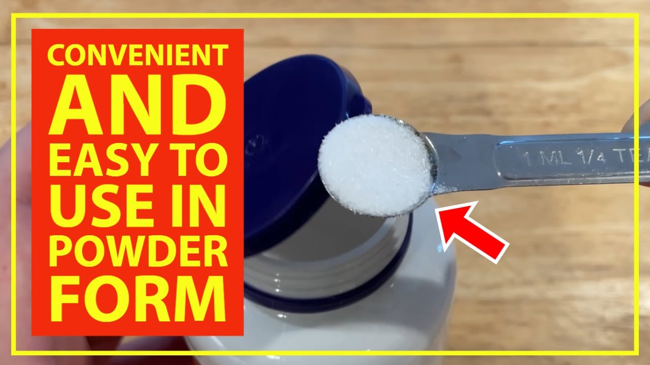 NOW Supplements Taurine Pure Powder - See What You Get - YouTube