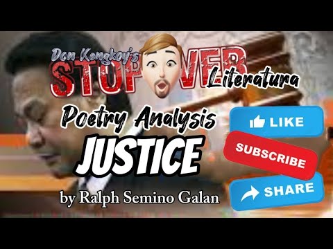 Justice by Ralph Semino Galan | Literatura - YouTube