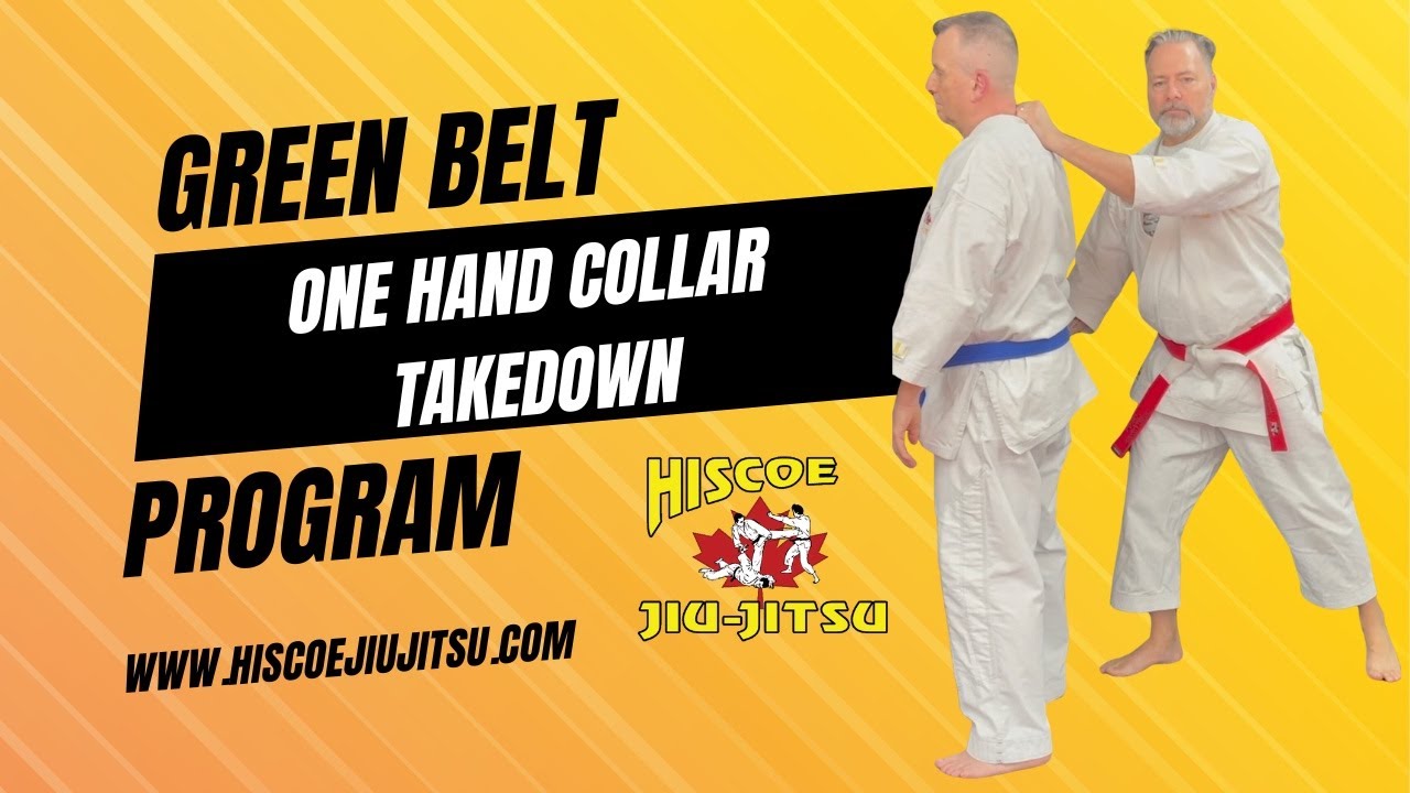 Mastering Can-Ryu Jiu-Jitsu - One Hand Collar Takedown with Steven ...
