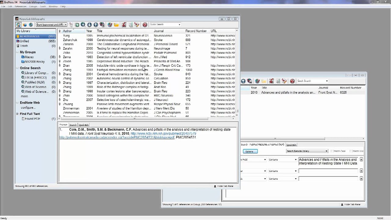 Endnote X4 - turn off instant formatting - YouTube