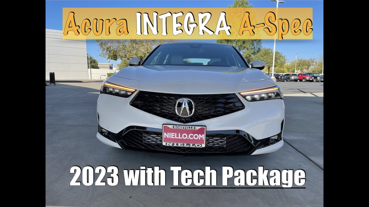 2023 Acura Integra A-Spec with Tech Package - in depth review, features ...