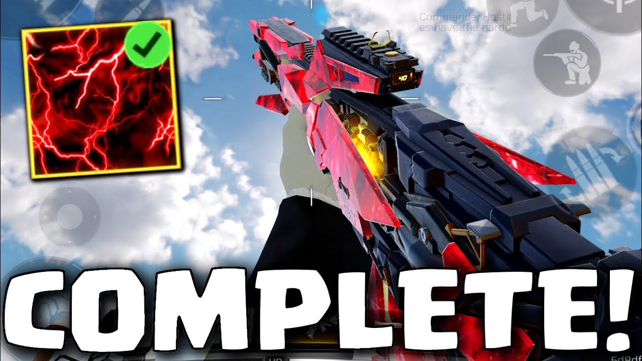 What happens when you have ALL the RED SPRITE Camos in CODM - YouTube