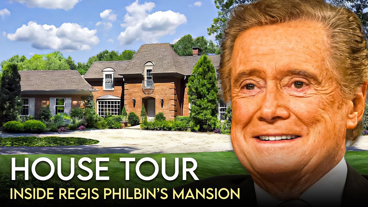 Regis Philbin | House Tour | $4 Million Greenwich Mansion & More | IN ...