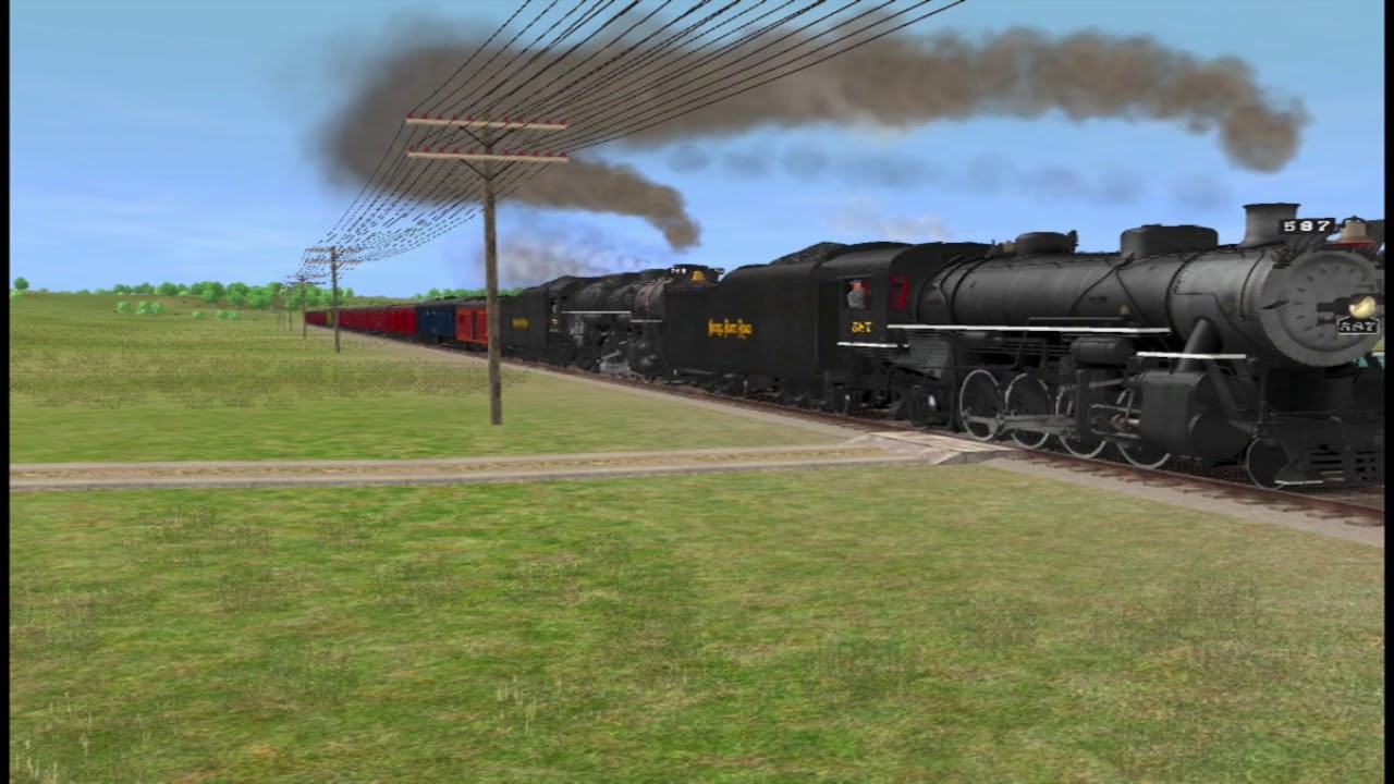 NKP 587 & 765-Nickel Plate Limited Excursion July 1993-Trainz Version ...