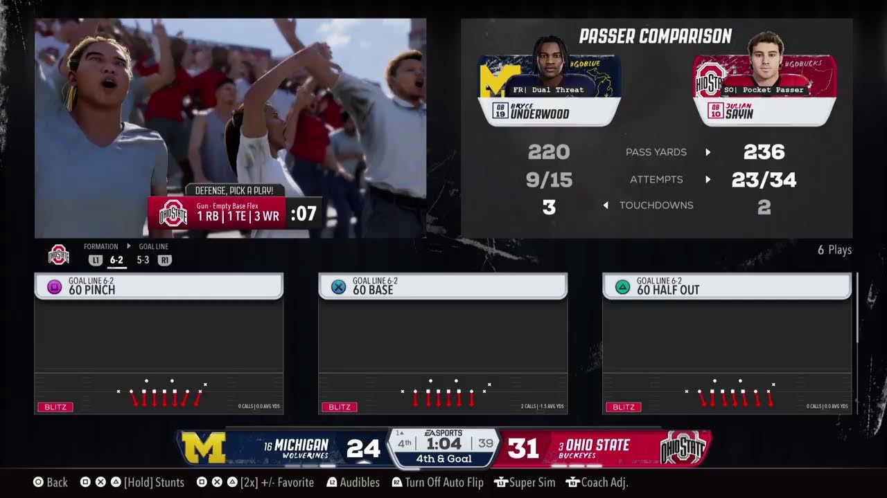 CFB 26 - Ohio St vs Michigan - YouTube
