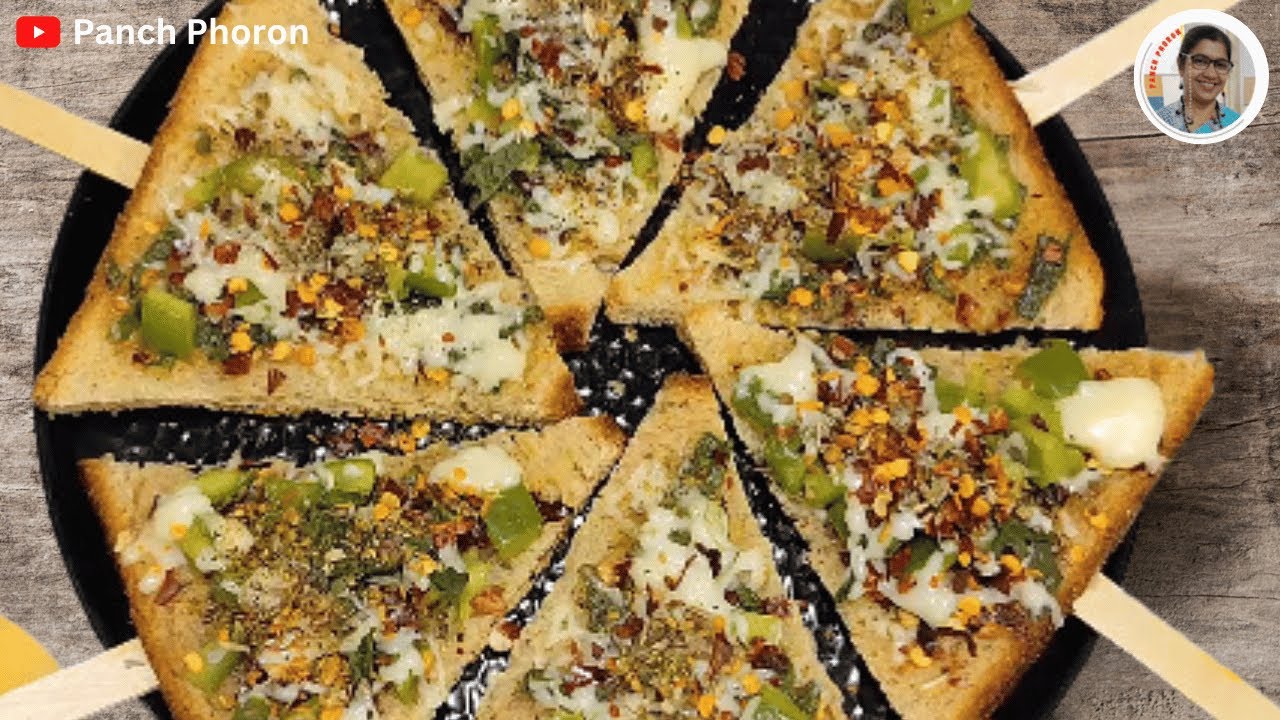 New Garlic Bread Recipe | Trigonal Garlic Bread | चीज गार्लिक ब्रेड ...