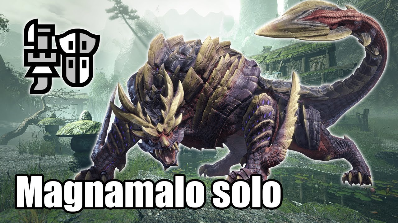 Magnamalo Gunlance solo gameplay | MHRise demo - YouTube