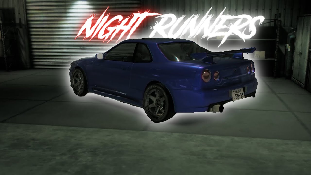 Night Runners - Customized SKYLINE R34 GTR - Gameplay #15 - YouTube