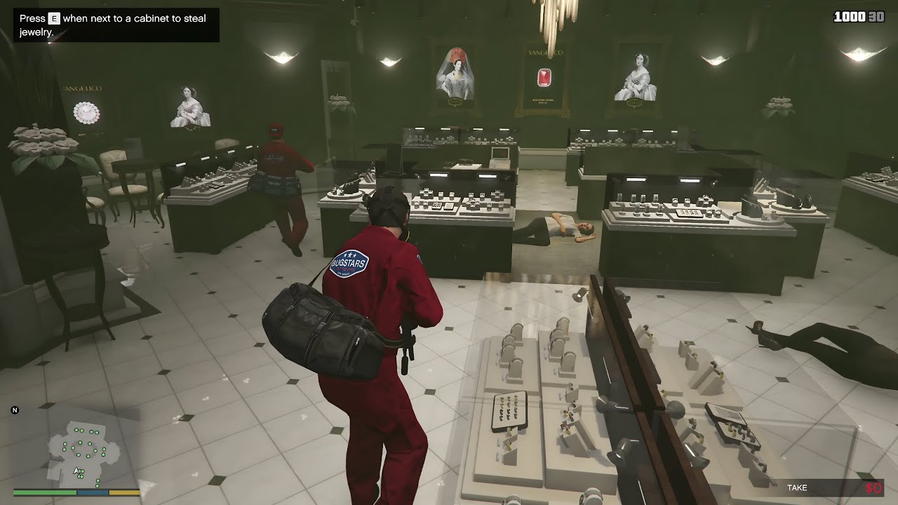 GTA 5 | JEWELRY STORE HEIST | GAMEPLAY | PART 5 | PC GAMING 4K 60 FPS ...