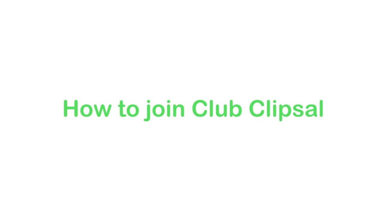 Join Club Clipsal Instructions - YouTube