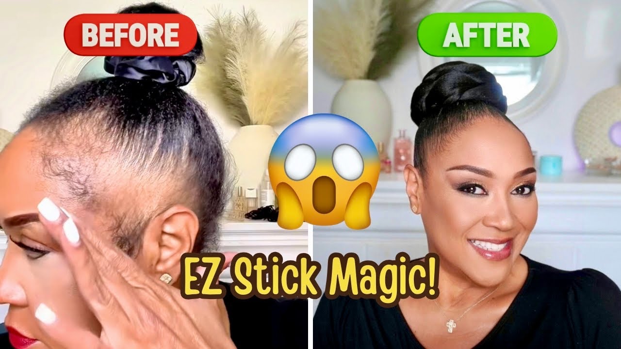 Huge Bald Spot? Watch Me Cover It with This Rare Edge Stick! - YouTube