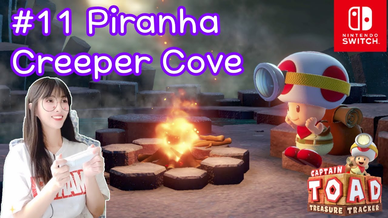 Captain TOAD #11 Piranha Creeper Cove | 캡틴토드 1권 #11 쭉쭉뻐끔 후미 | 겜겜 gamegame - YouTube