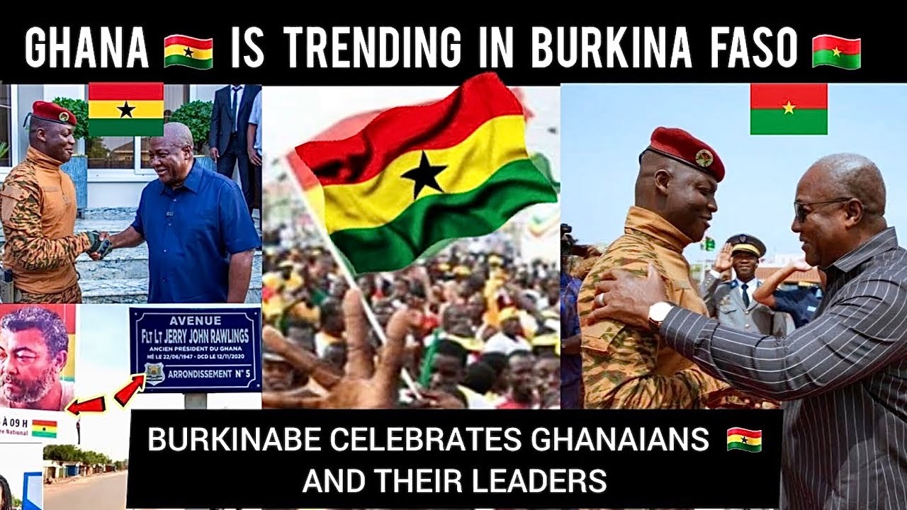 A Hug Celebration In Burkina Faso 🇧🇫 As Burkinabe Celebrate Ghanaians ...