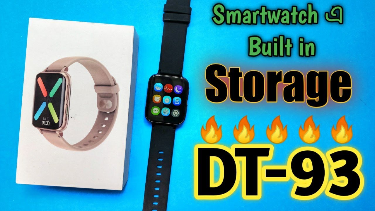 DT93 smartwatch review l built in storage l Infographic BD - YouTube