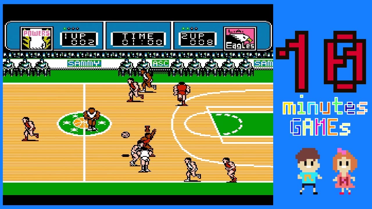 （NES）ULTIMATE BASKETBALL -10 minutes GAMEs- - YouTube