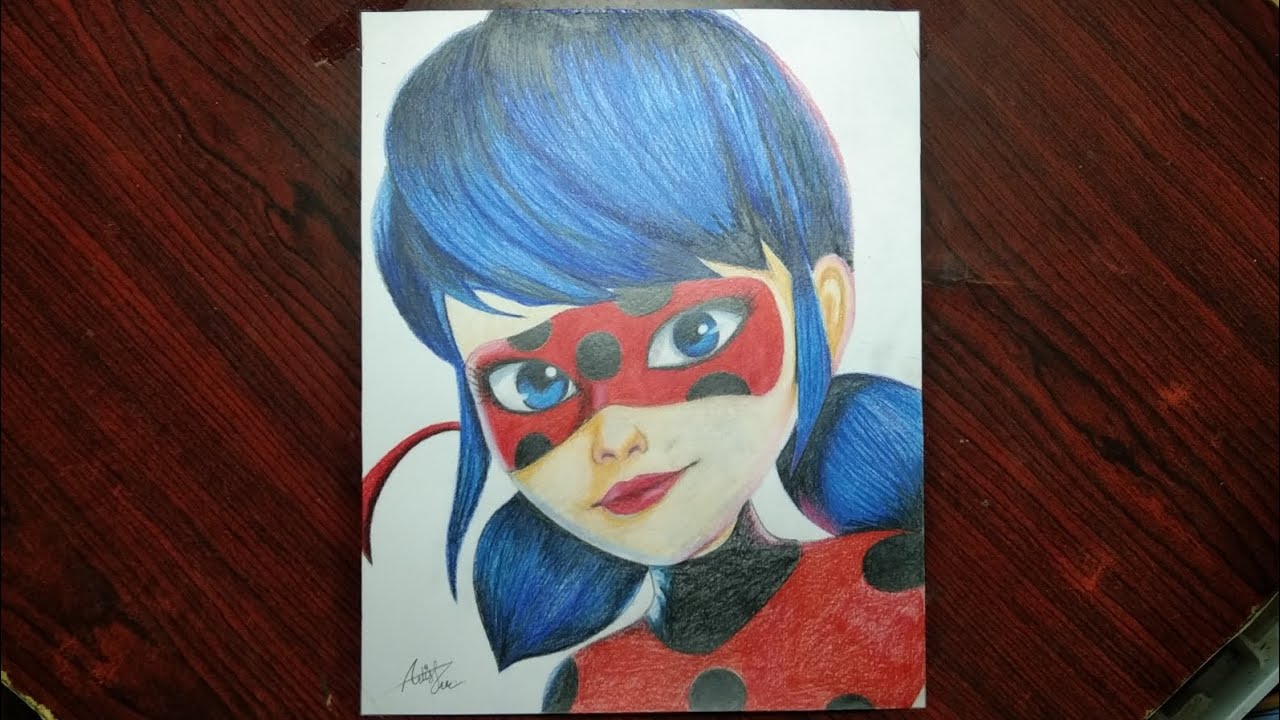 Drawing miraculous - ladybug | Artistfever - YouTube