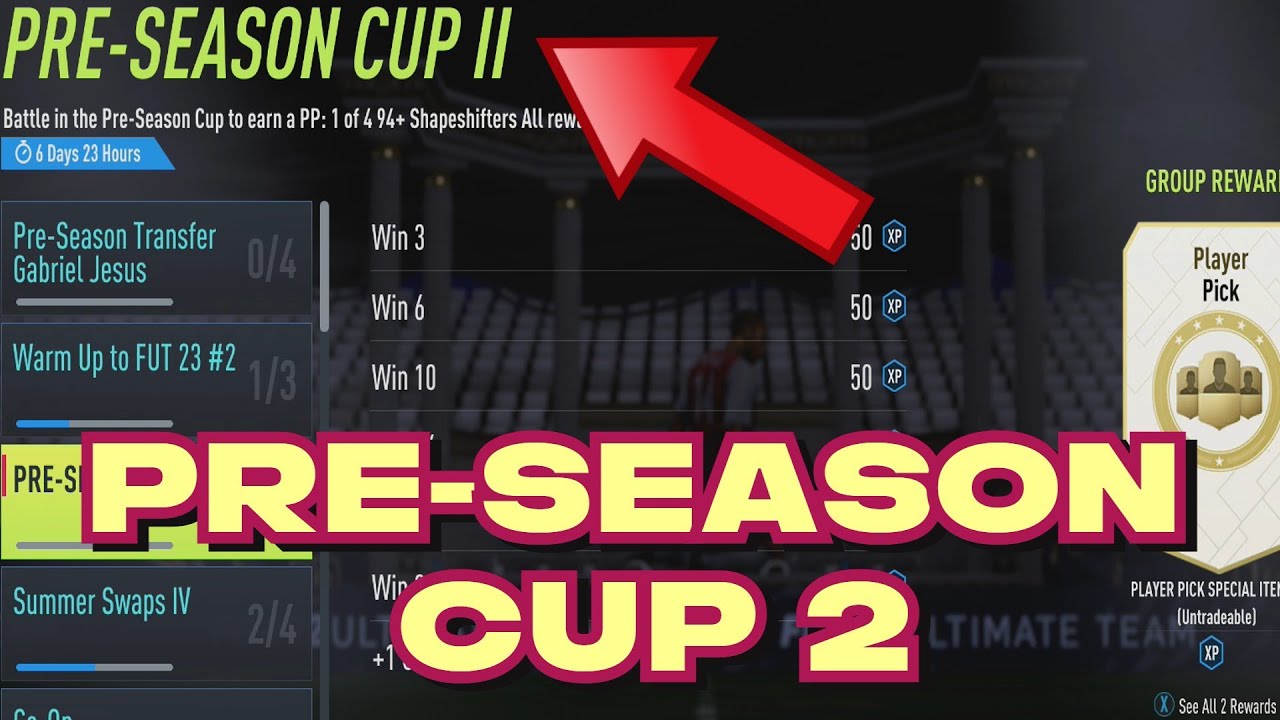 FIFA 22: HOW TO COMPLETE PRE-SEASON CUP 2 - YouTube