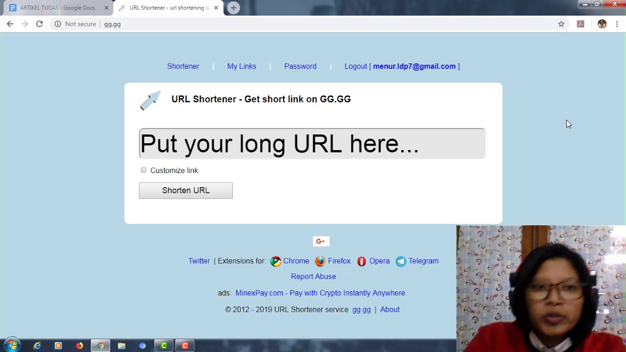 tutorial gg gg - YouTube