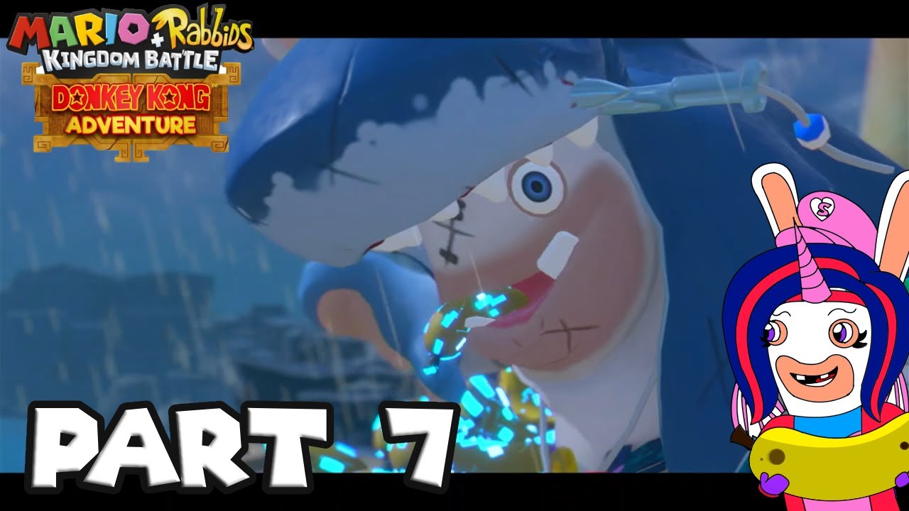 Mario + Rabbids Kingdom Battle DK Adventure NS Let's Play Part 7 - Finn ...