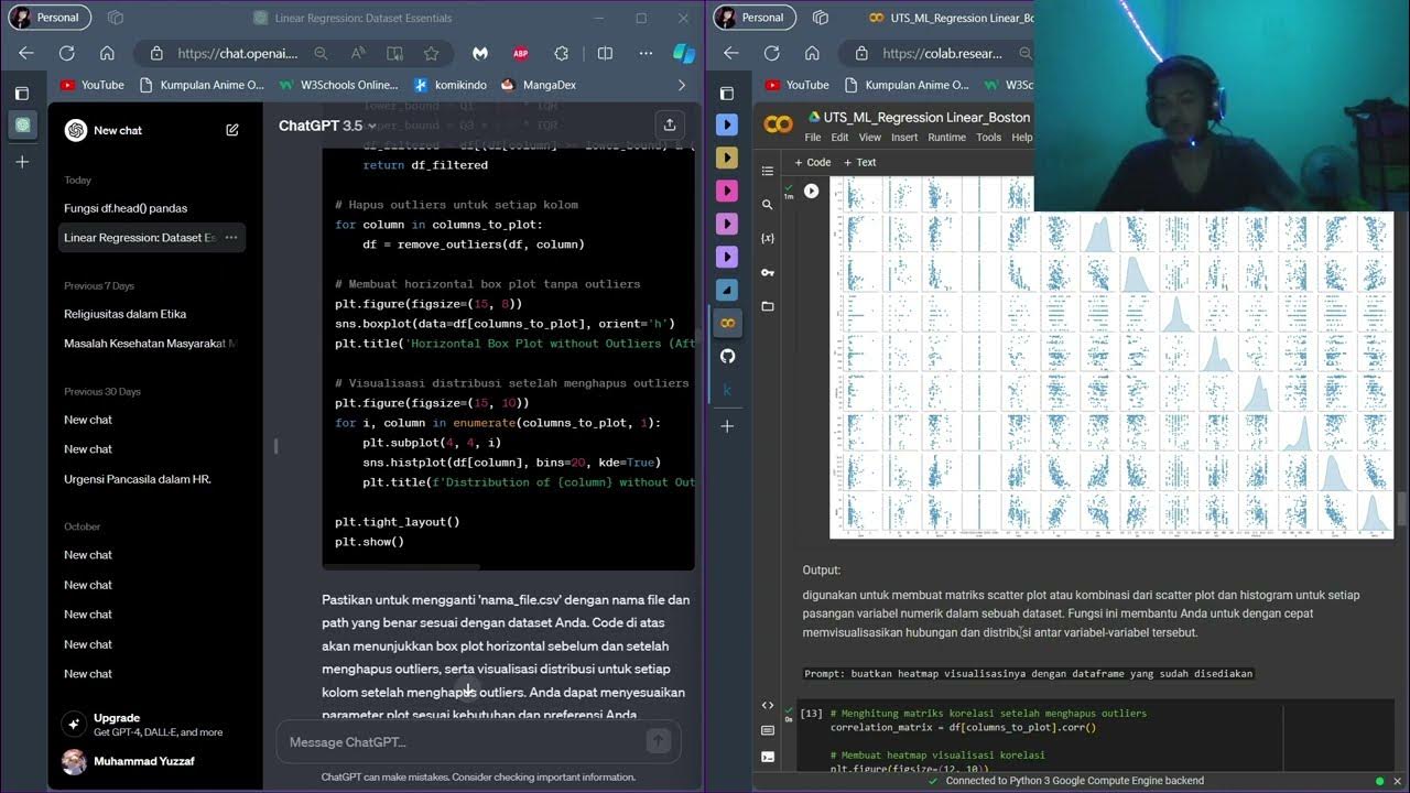 Tutorial Regression dengan menggunakan Regression Linear pada Boston ...