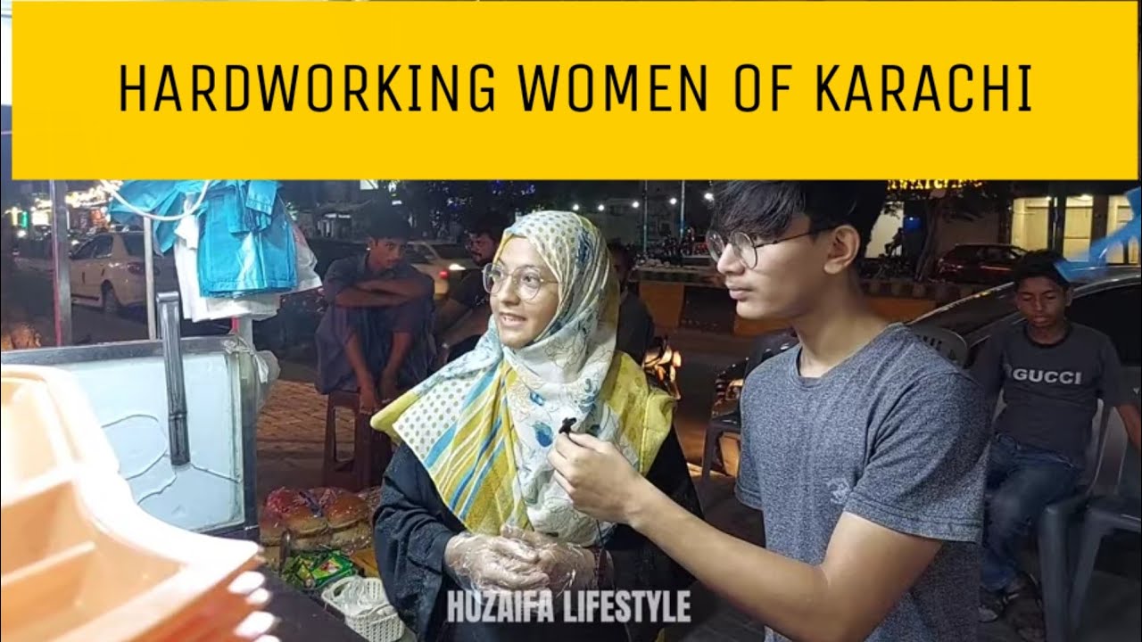 KARACHI KI MEHNAT KASH LADY MAKING FALAFEL AND SUPPORTING HER FAMILY ...