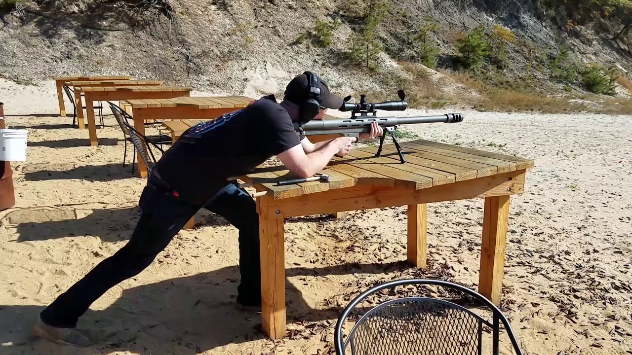 .50 Cal BMG - Calverton Rifle Range - YouTube