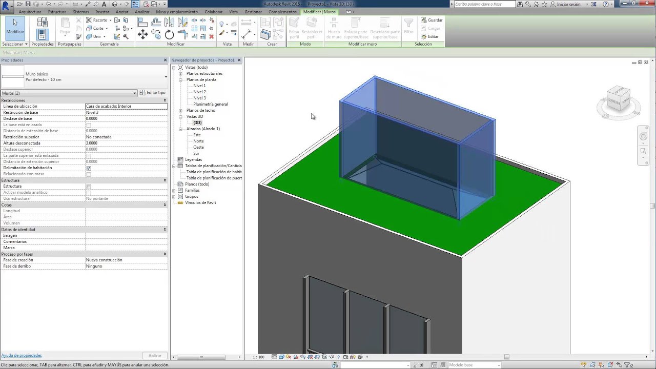 Revit: Claraboya o Lucernario (Cristalera Inclinada) - YouTube