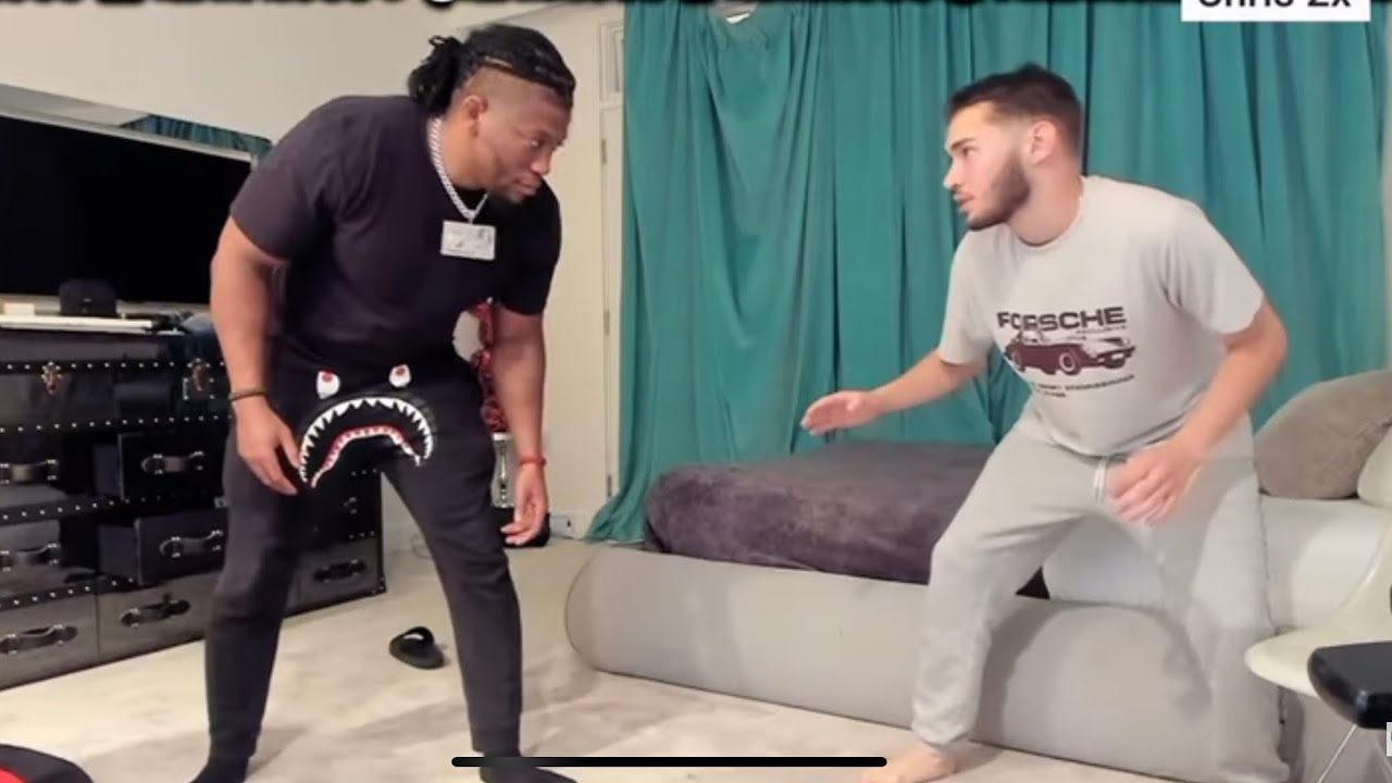 Zias and Adin Ross almost fight after zias text Adins girlfriend ...